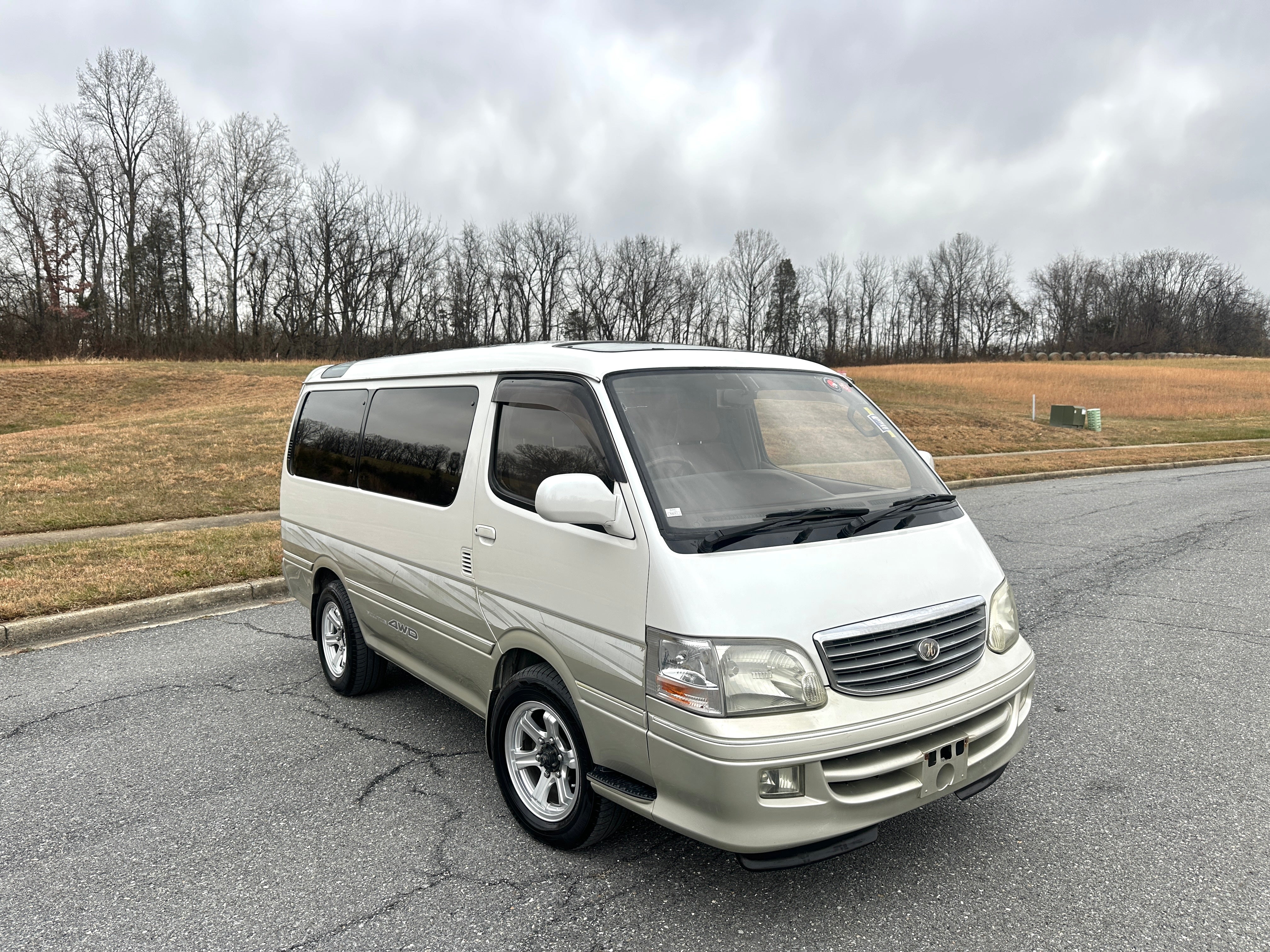 1999 TOYOTA HIACE SUPER CUSTOM LIVING SALOON EX 4WD — INTERCOOLER TURB ...